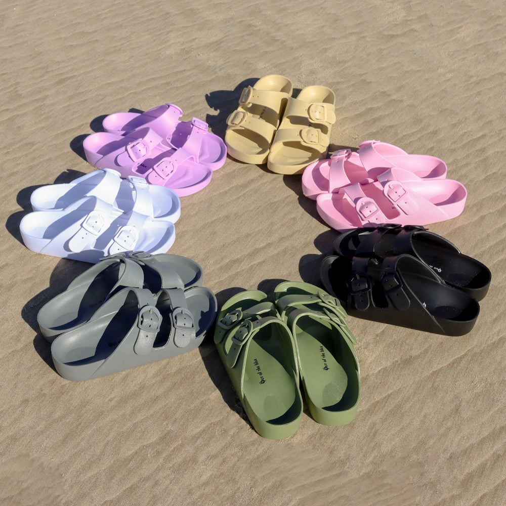 Out Of The Blue GREY Sandals – Tilly K on Harrington